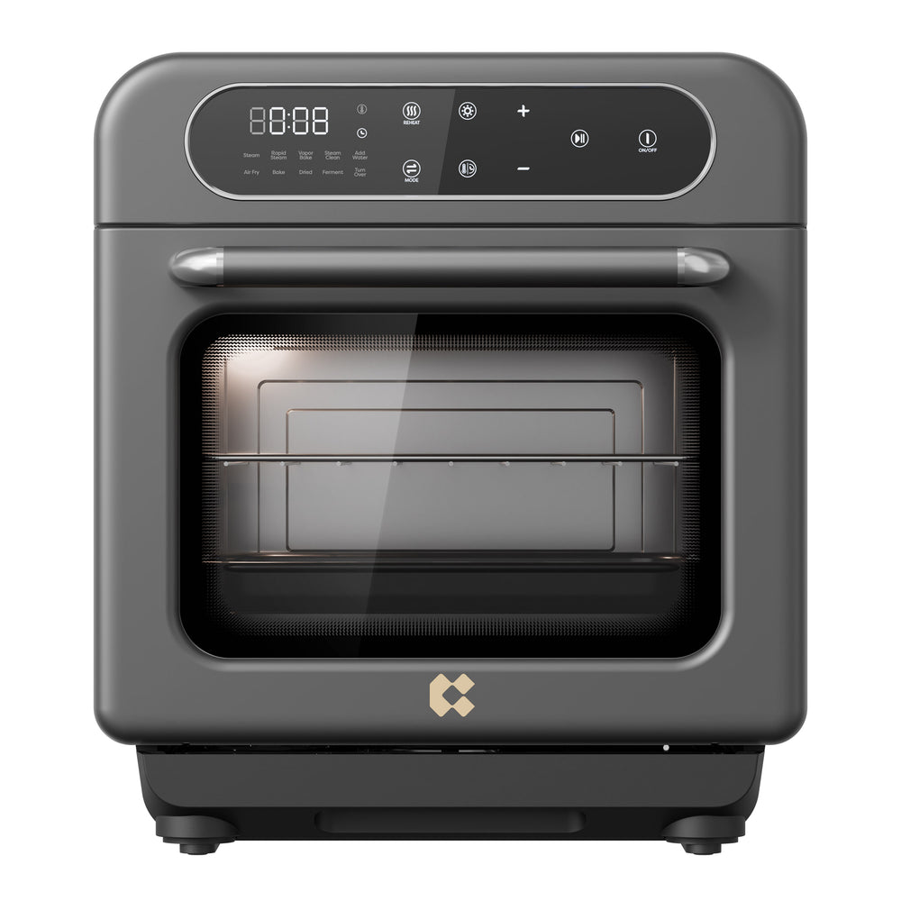 Gadgets 12.7QT Multifunctional Steam Air Fryer 1100W Countertop Oven,